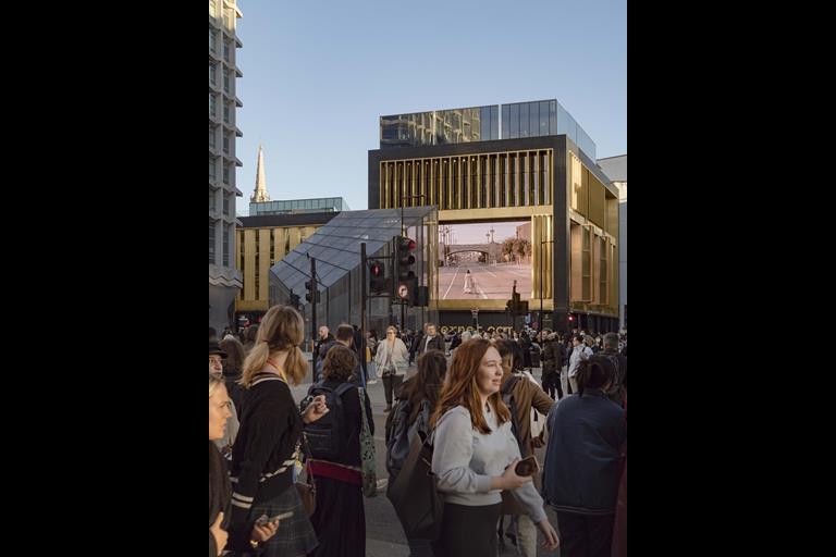 St Giles Circus by Orms and Ian Chalk Architects: the rebirth of Tin ...